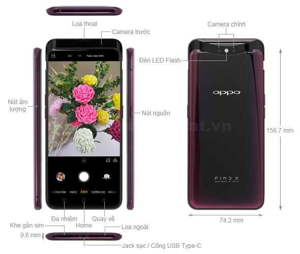 Cấu hình điện thoại Oppo Find X1 2018 | Thông Số Kỹ Thuật